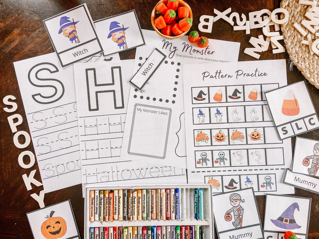 Halloween Early Learning Pack | Halloween Mini Unit | Halloween Unit ...