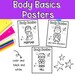 Body Basics Posters | How to Sit | 3 Ways to Sit | Classroom Management ...
