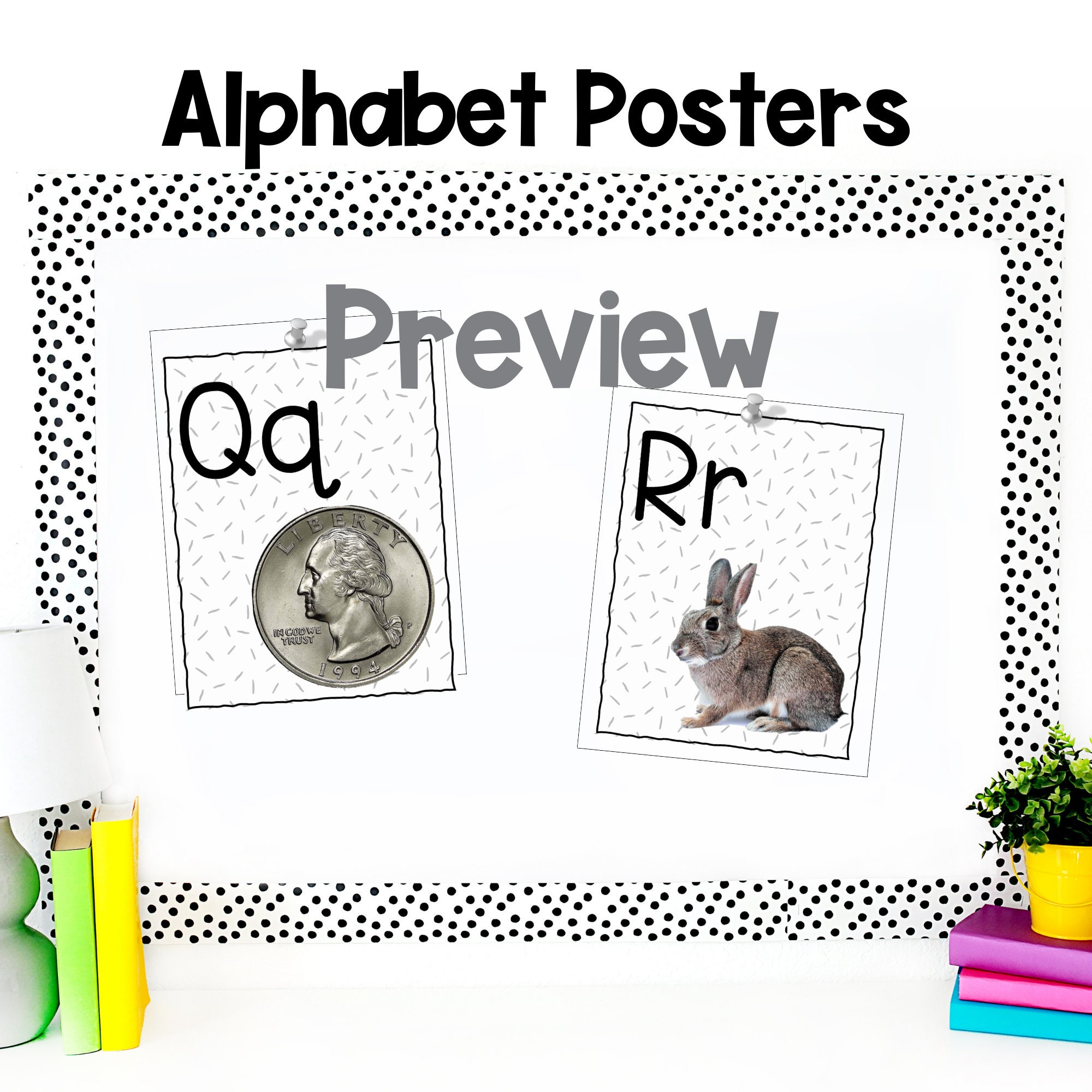 Photograph Alphabet Posters Alphabet Poster Decor Alphabet Classroom ...