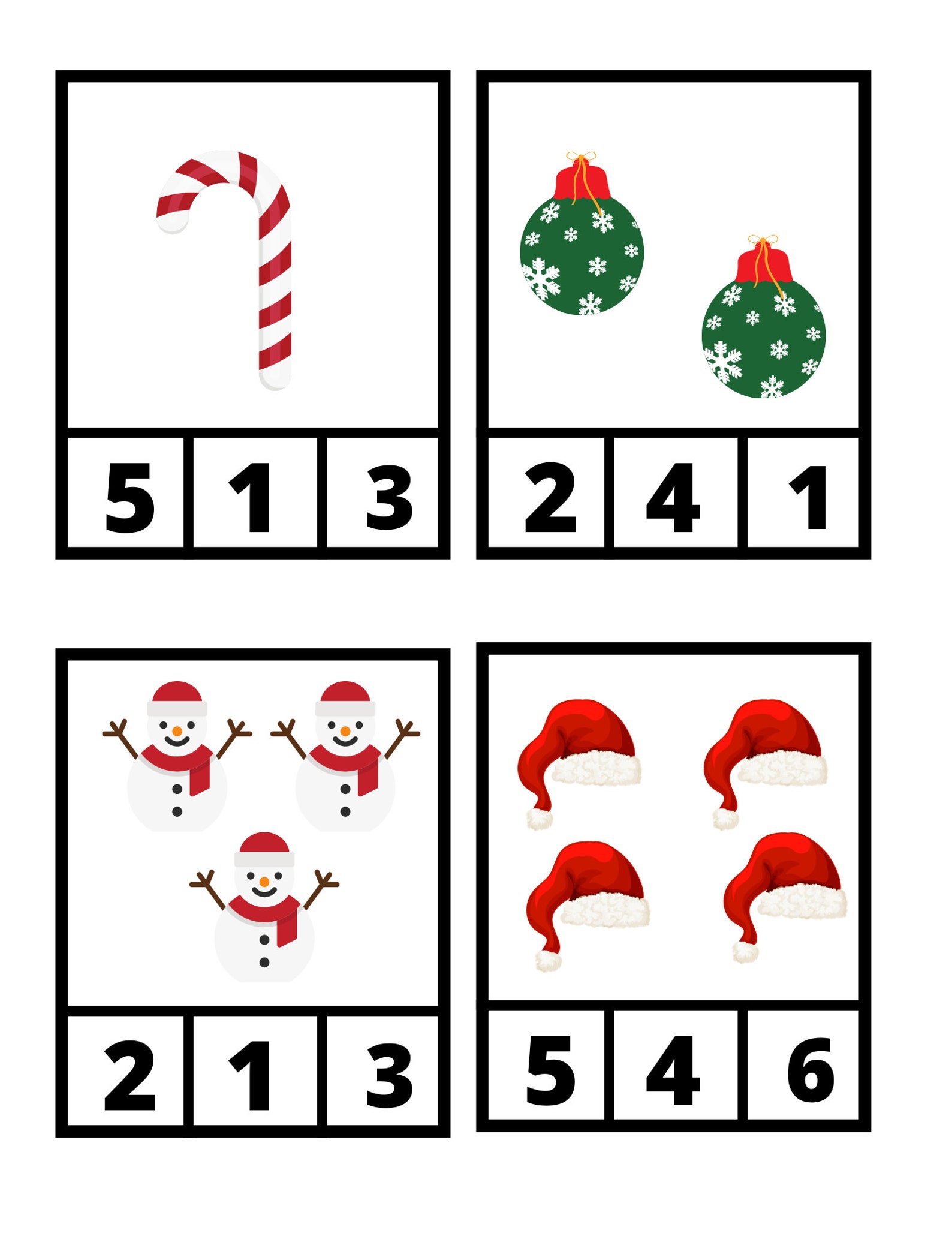 Preschool Christmas Bundle - Etsy