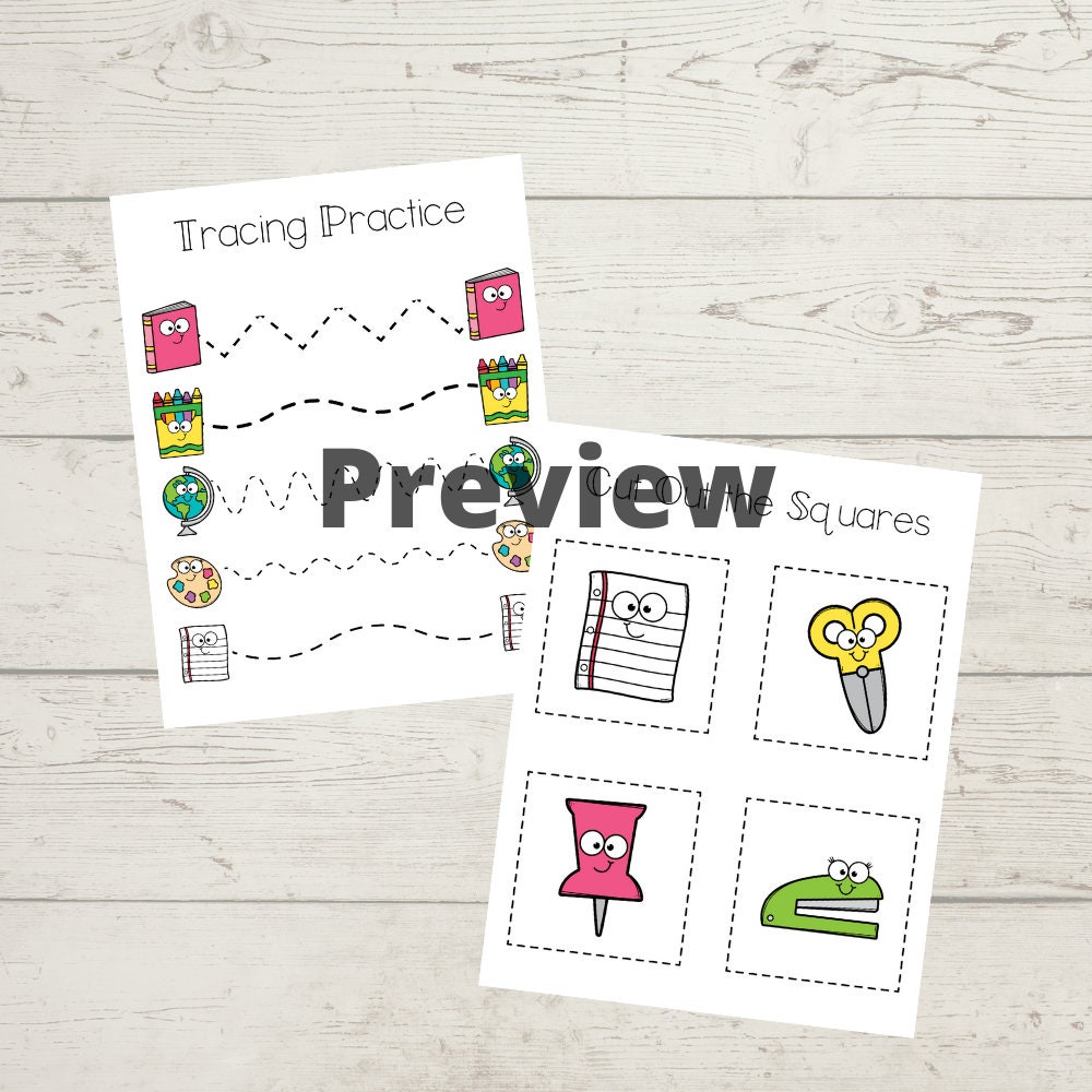 Fine Motor Skills Back to School Bundle Fine Motor Skills - Etsy