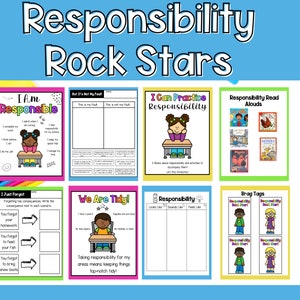 Responsibility Mini Unit | Social Emotional Learning | Homeschool Unit ...