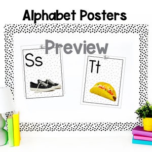 Photograph Alphabet Posters | Alphabet Poster Decor | Alphabet ...