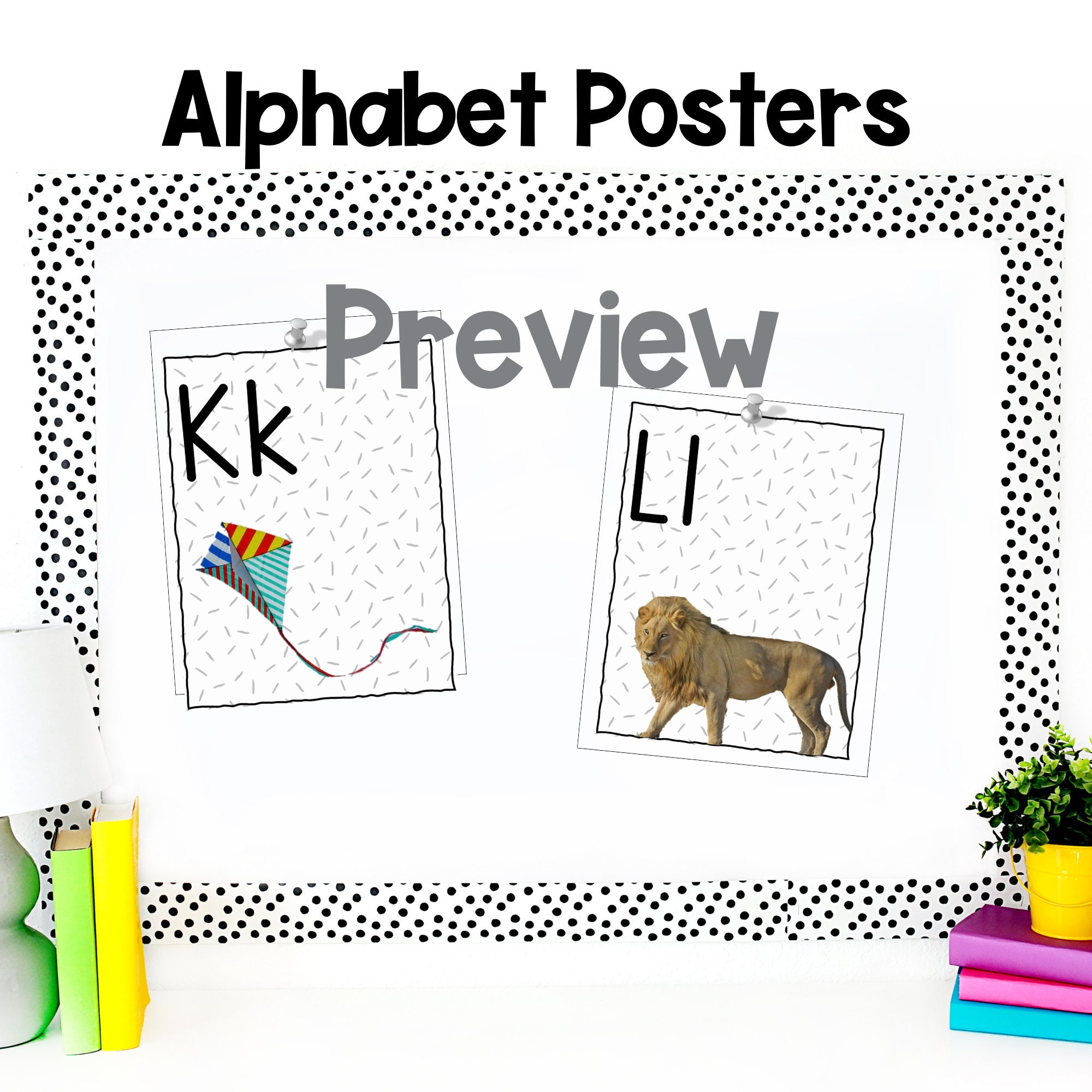 Photograph Alphabet Posters Alphabet Poster Decor Alphabet Classroom ...