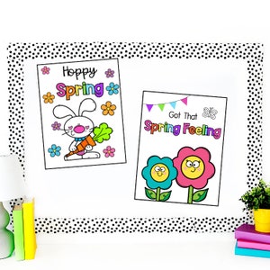 Spring Classroom Posters | Easter Classroom Posters | Easter Bulletin ...