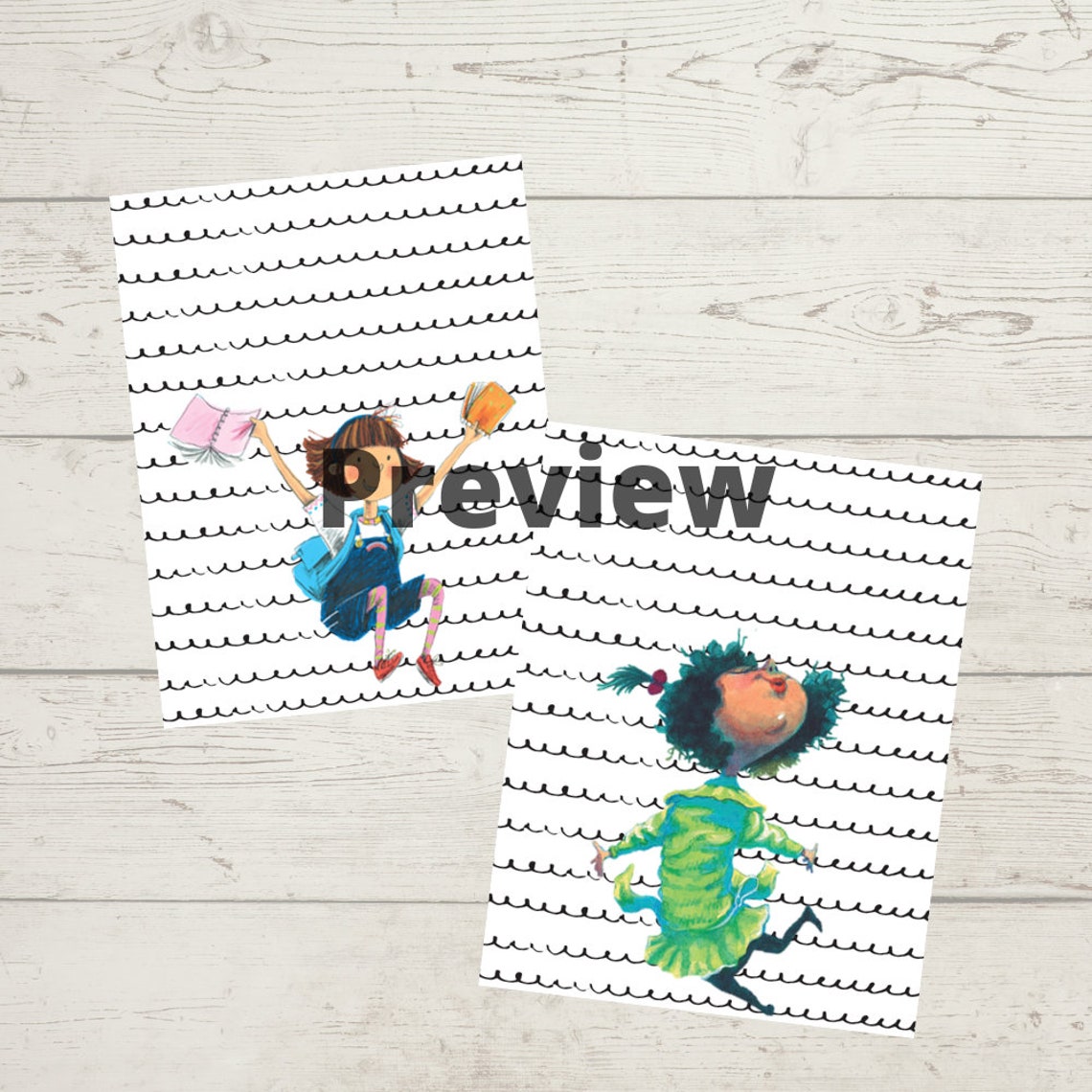 Book Character Posters Book Character Decor Classroom - Etsy