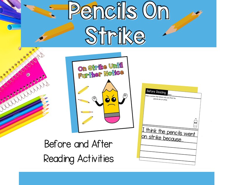 Pencils on Strike Book Companion | Social Emotional Learning ...