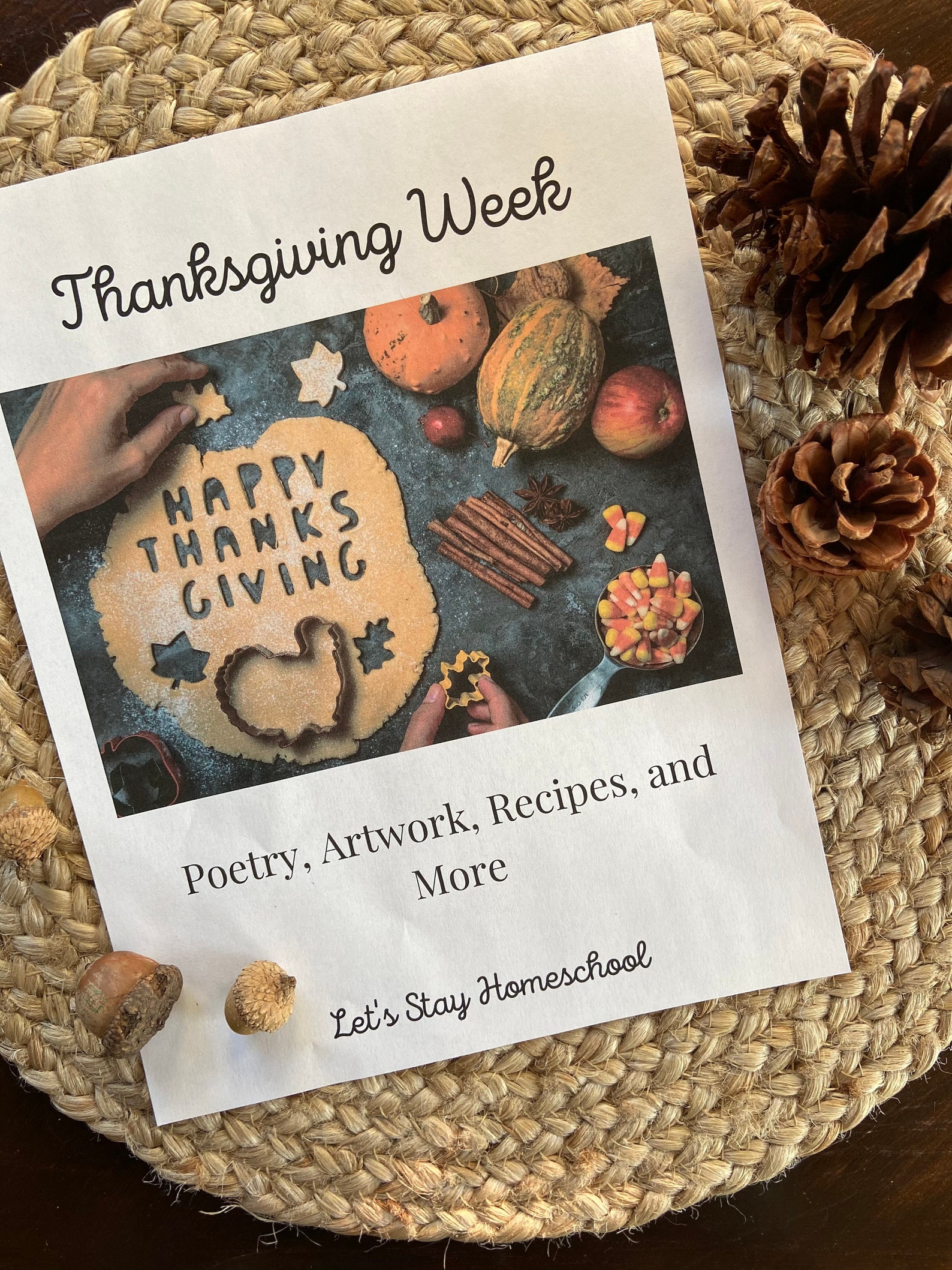 Thanksgiving Unit Study Thanksgiving Mini Unit - Etsy