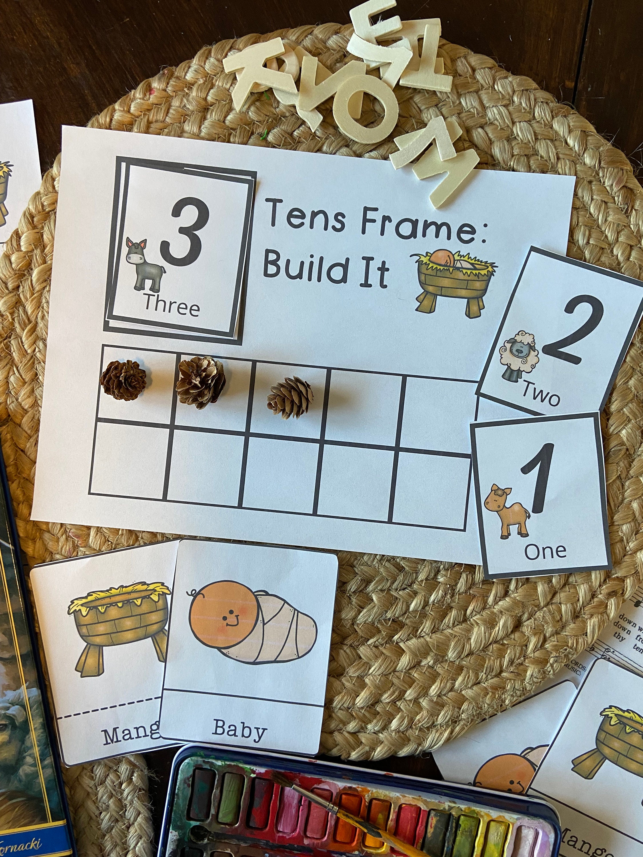 The First Christmas Early Learners Pack | Christmas Mini Unit Study ...