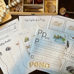 Over and Under the Pond Companion Pack - Etsy