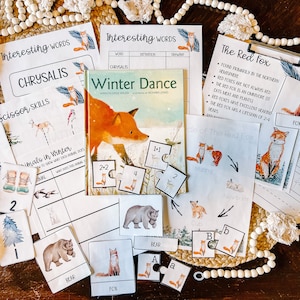 Winter Dance Book Companion | Winter Unit Study | Fox Unit Study - Etsy