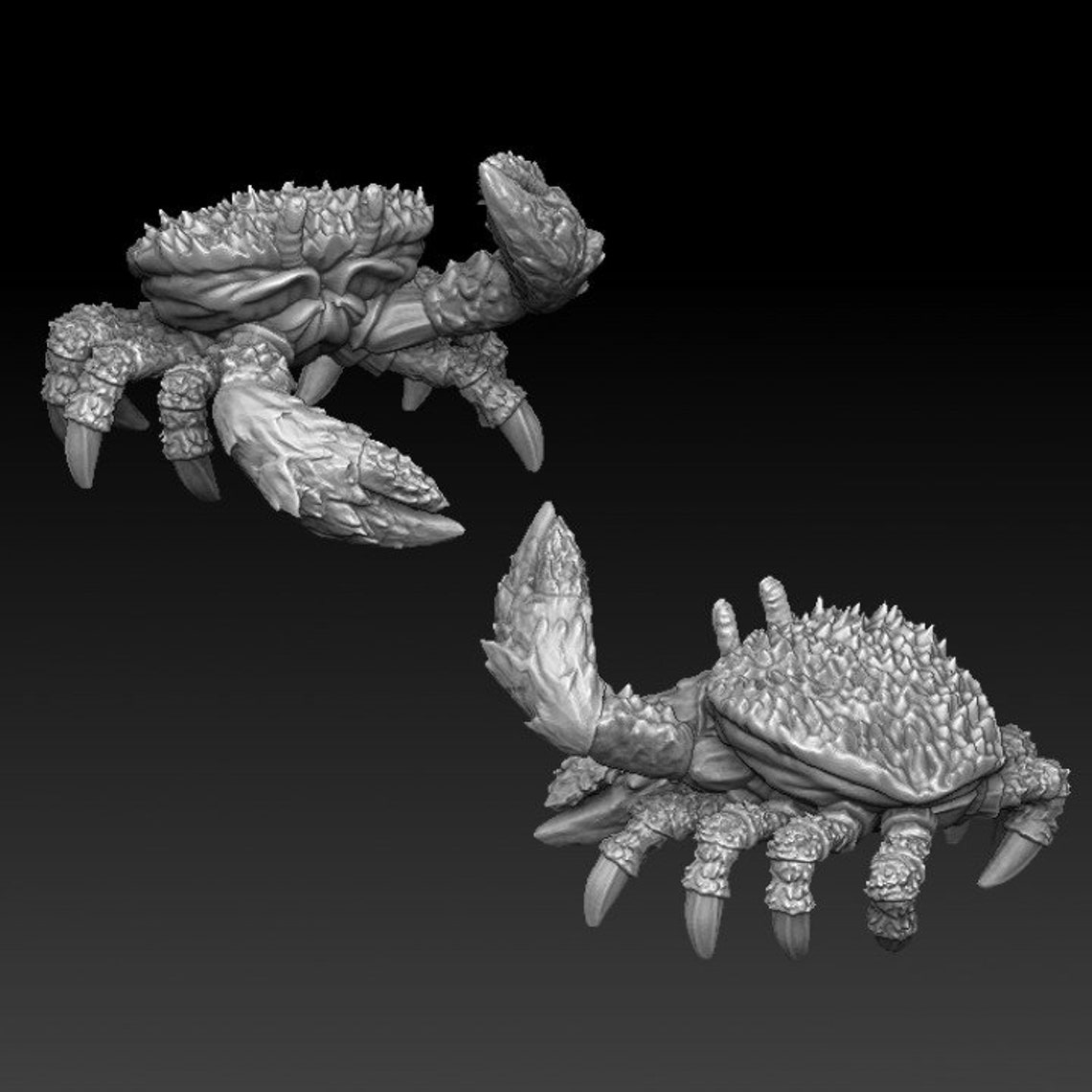 Giant Spiked Crab Onmioji Warhammer Dungeons and Dragons - Etsy UK