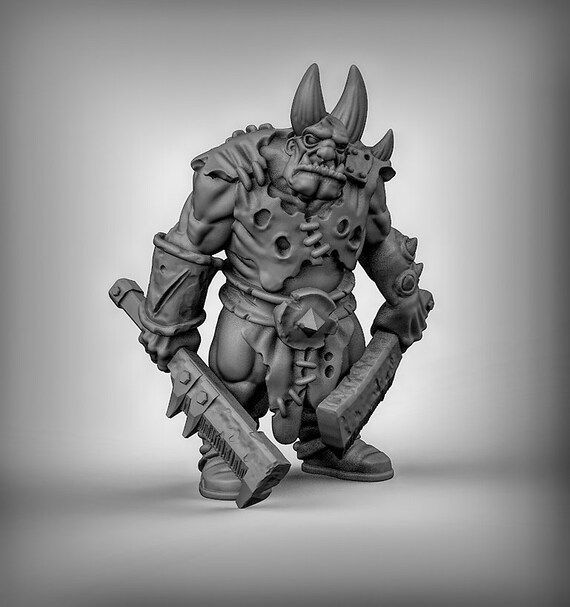 Miniature Toys warhammer pathfinder and more Ogre Kingdoms Butcher 2 ...