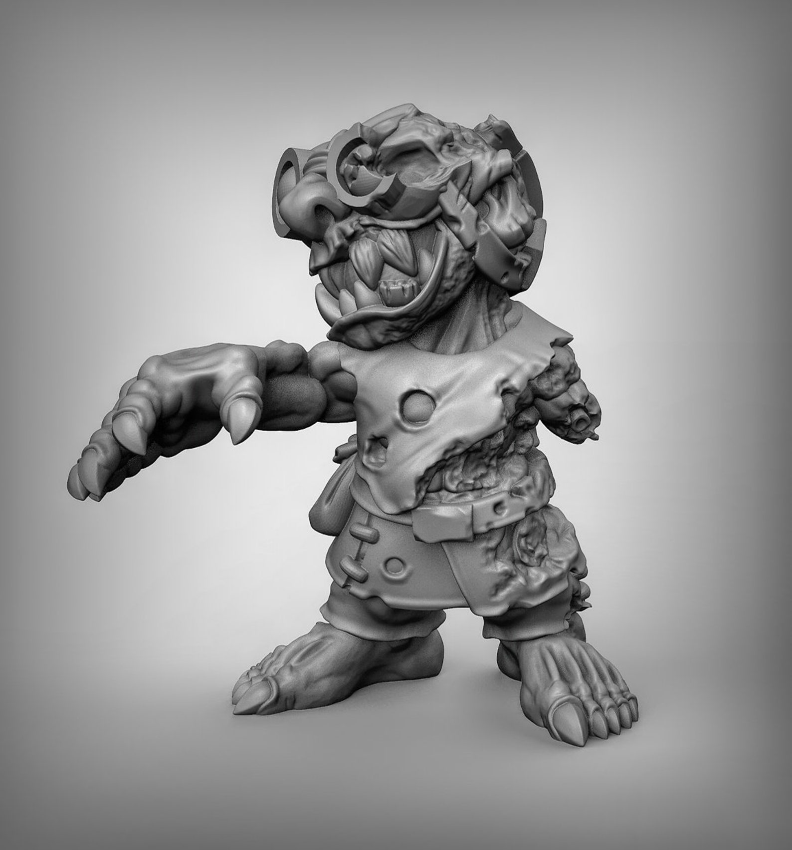 Zombie Goblins Duncan Shadow Louca Dungeons and Dragons - Etsy Nederland