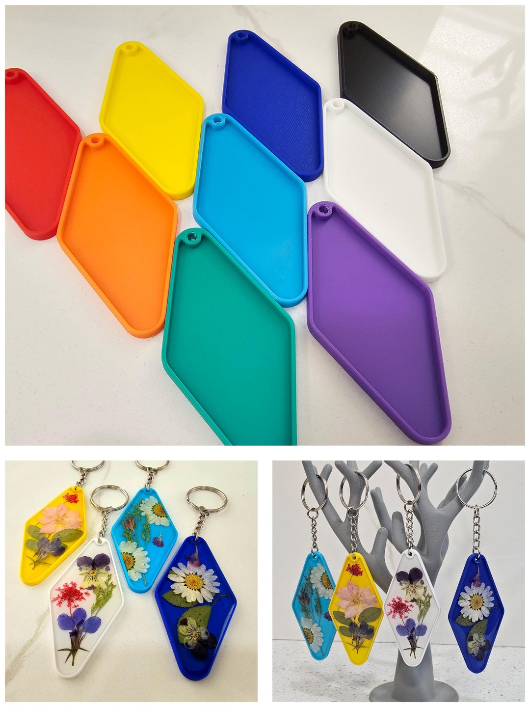 Motel Keychain Blank for Epoxy Resin Craft - Etsy