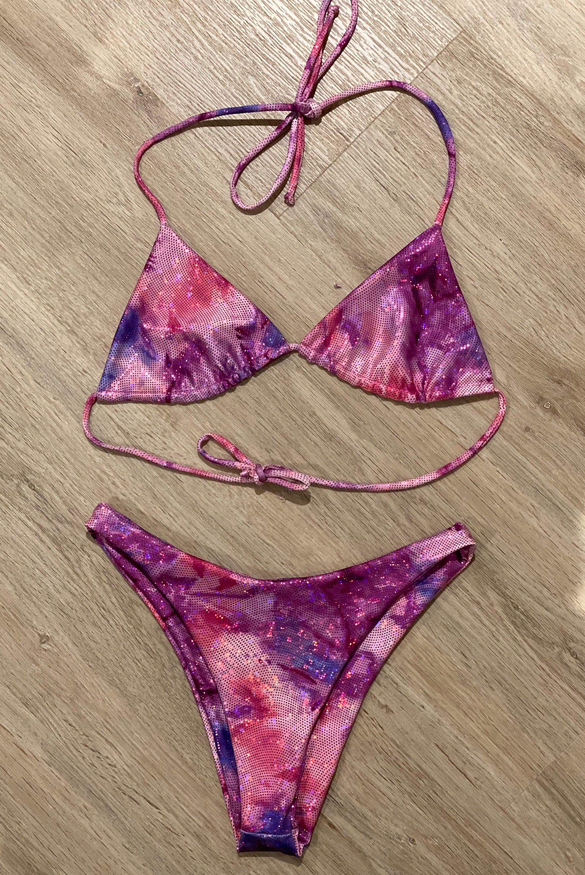 Women Bikins Set Women Swim Wear Triangle Bralette Two | Etsy