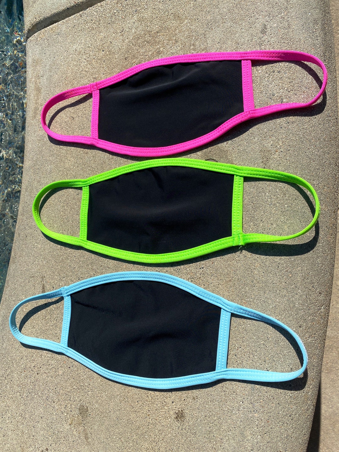 SOLID COLOR MASK Custom Size Mask Washable Face Cover - Etsy