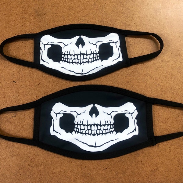 Goth Face Mask - Etsy