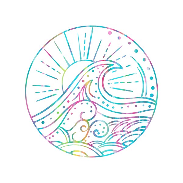 Sunset Wall Decal - Etsy