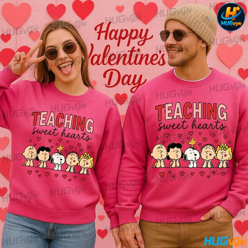 Teaching Sweethearts Cartoon Dog Png, Valentine’s Day Cartoon Dog ...