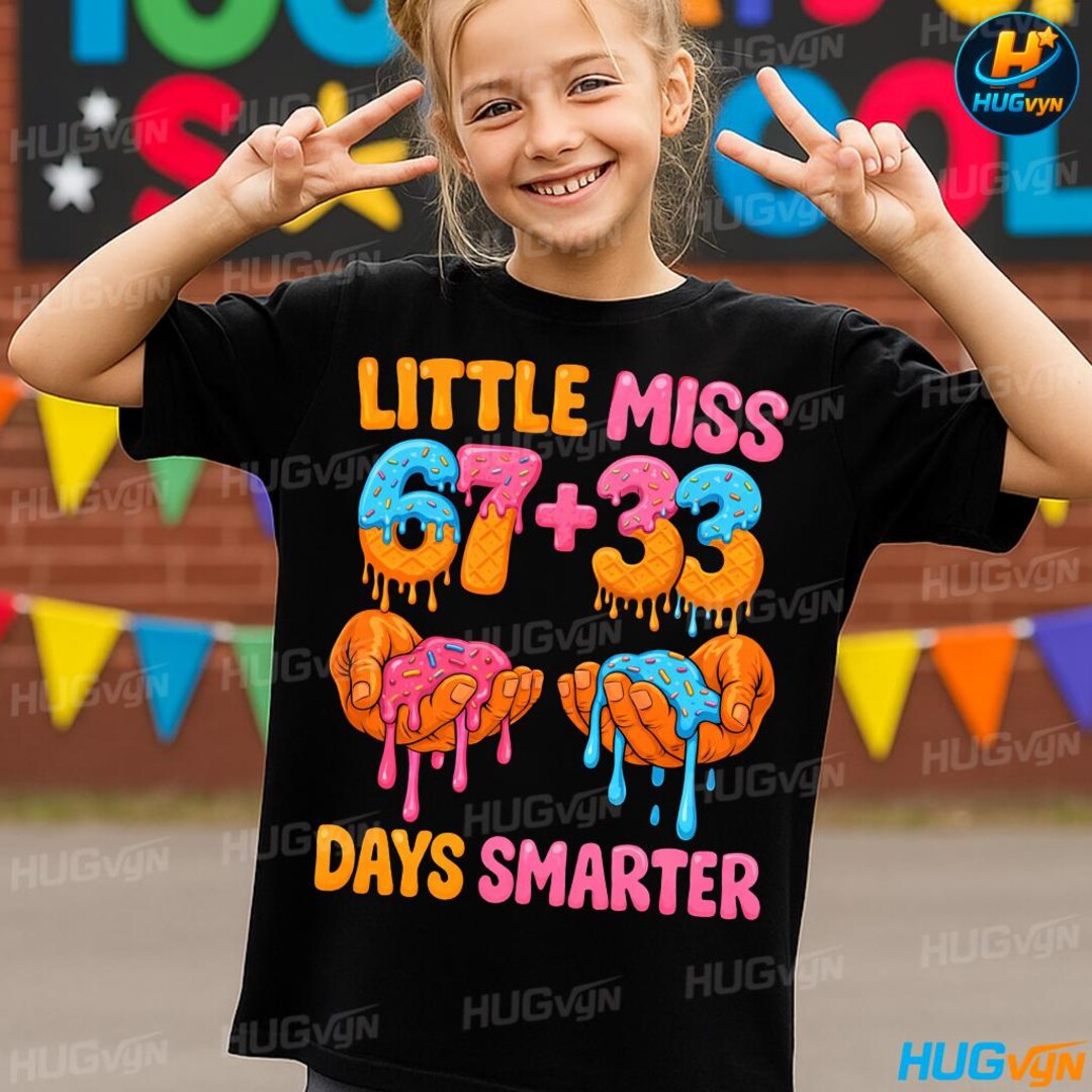 Little Miss 100 Days Smarter PNG, 100 Days of School Drip Girls PNG, I ...