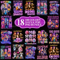 100 Days of School Png Bundle, 100 Days Png, Back to School, Back to ...