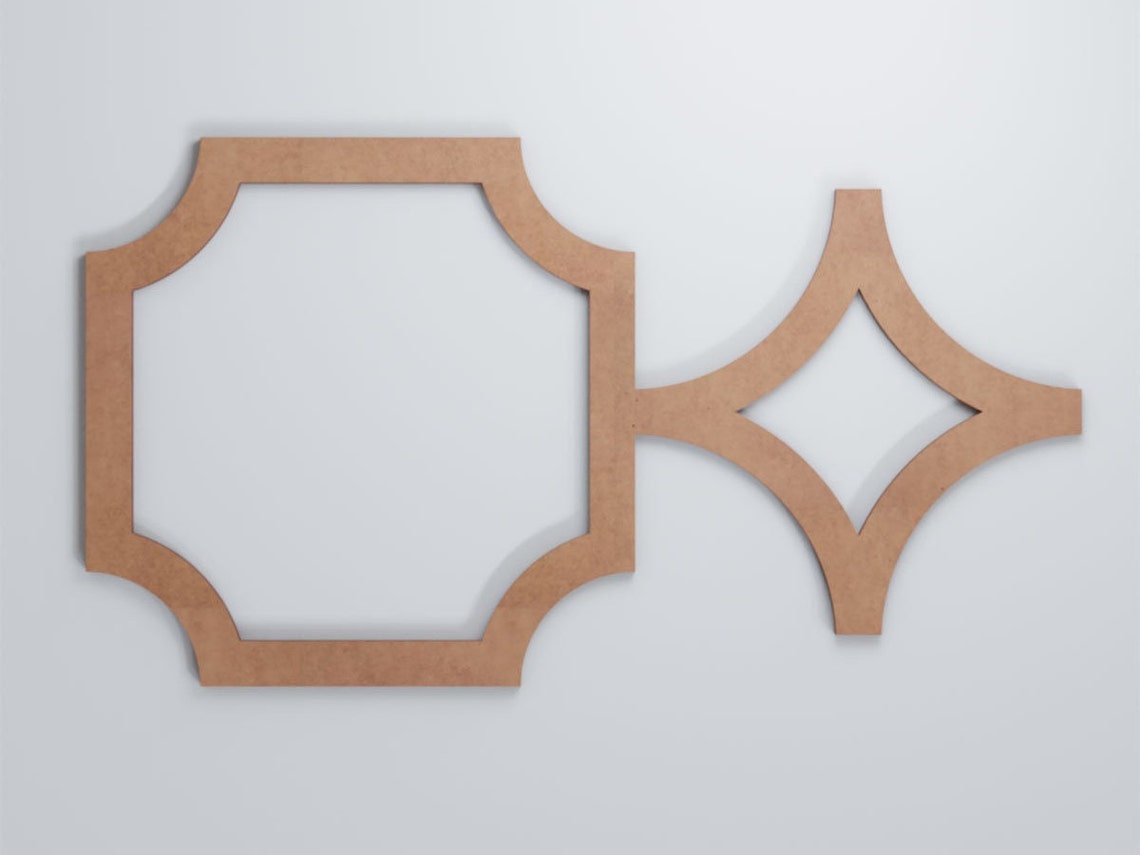 LARGE-F103 MDF Wood Decorative Panels Fretwork Wall Panels. - Etsy