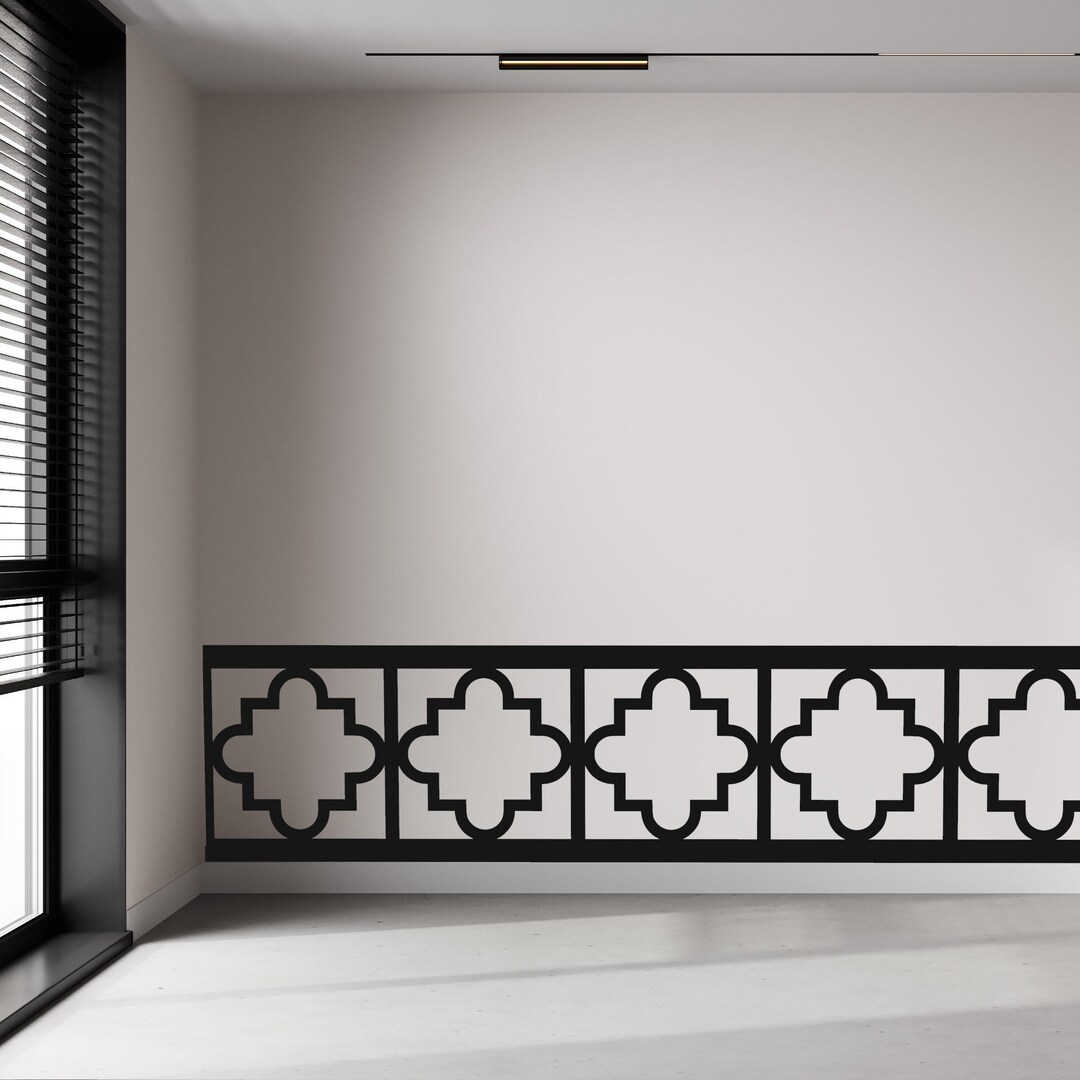 MDF Wood Decorative Panels / Fretwork Wall Panels / SKU F245 / 23 3/8 D ...