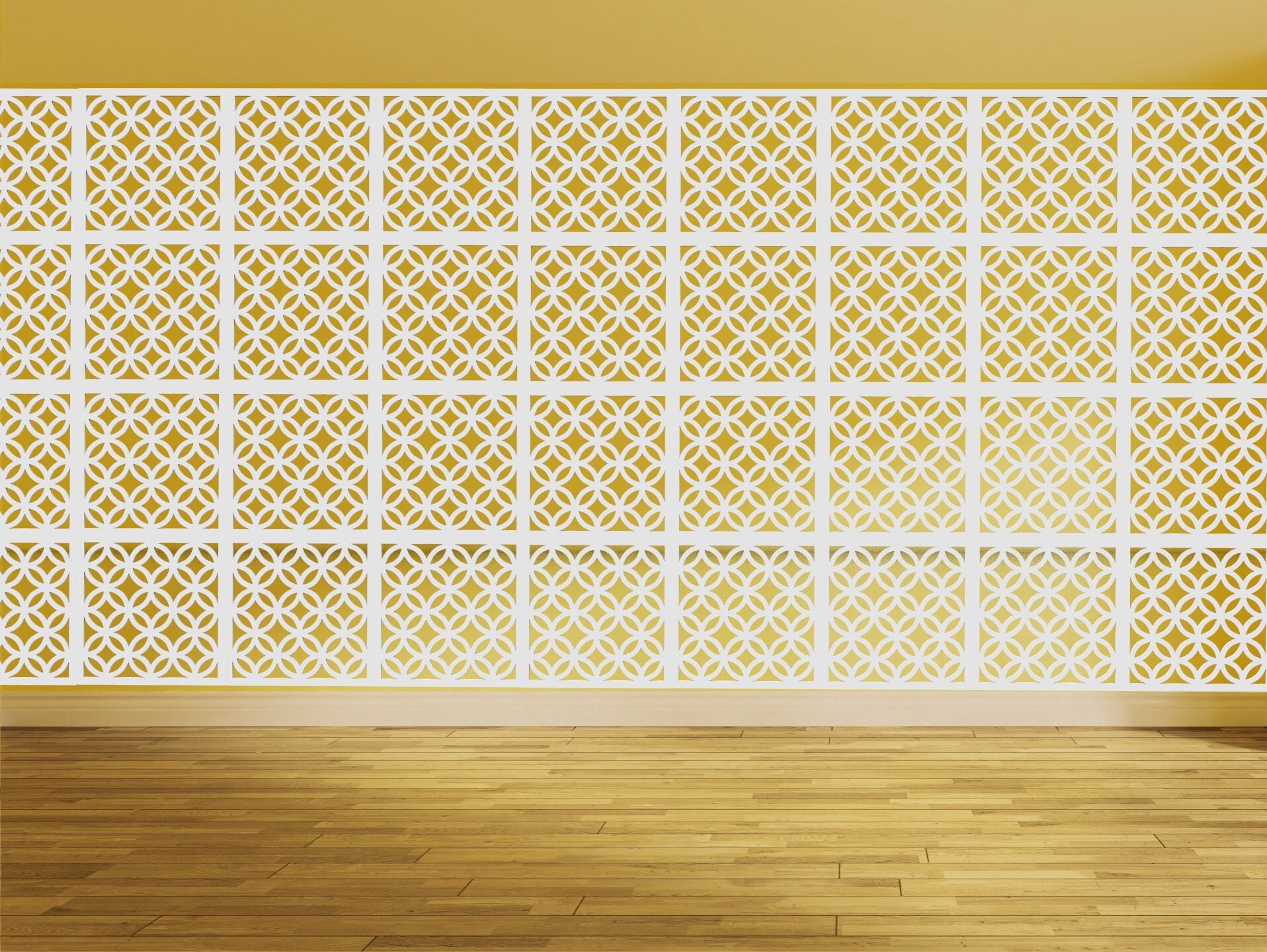 MDF Wood Decorative Panels / Fretwork Wall Panels / SKU F230 / 23 3/8 X ...