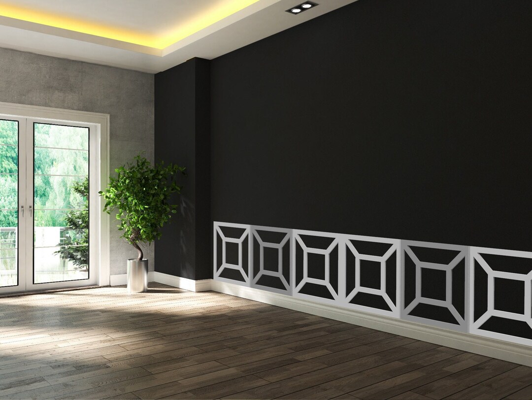 MDF Wood Decorative Panels / Fretwork Wall Panels / SKU F109 / 30x24x1 ...