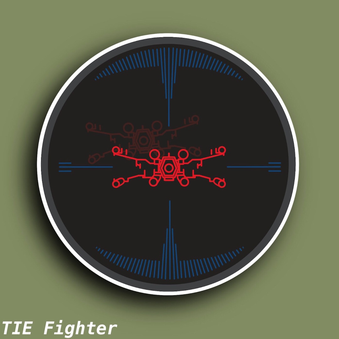 Star Wars Targeting Computer POV Stickers - Etsy