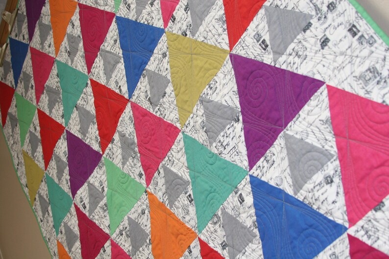 Triangle Peak Quilt Kit - Etsy