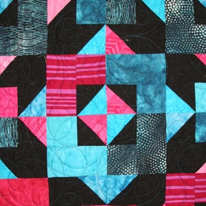 Daydreams of Blue and Pink Quilt Kit, Cozy Quilts Pattern Daydreaming ...