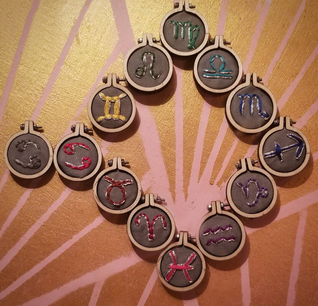 Handmade Tiny Homestuck Sign Embroidery - Etsy