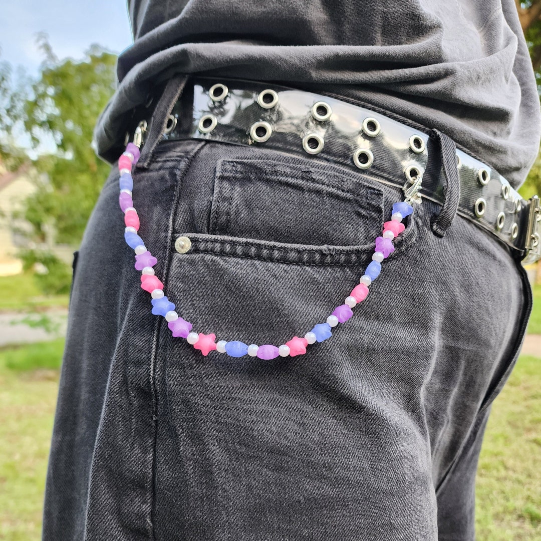 PRIDE Belt Chains 12in - Etsy