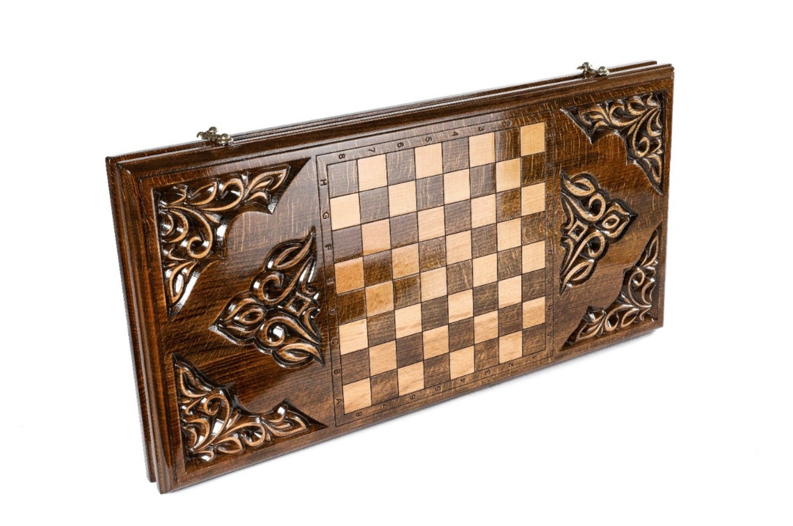 Handmade Backgammon Ornament Brand : Woodzone 24 X - Etsy