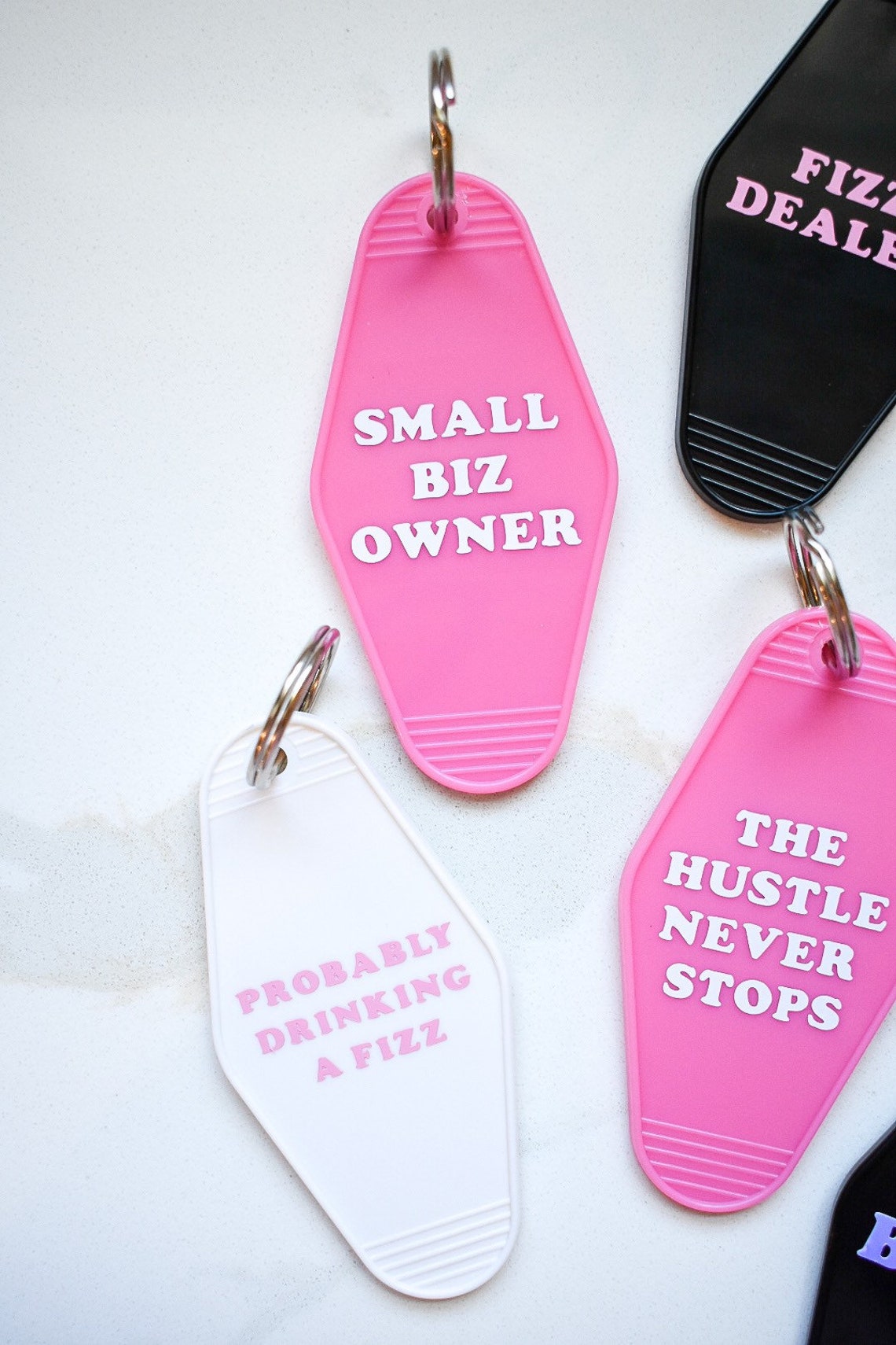 Custom Vintage Hotel Keychain Motel Keychain With Quote - Etsy