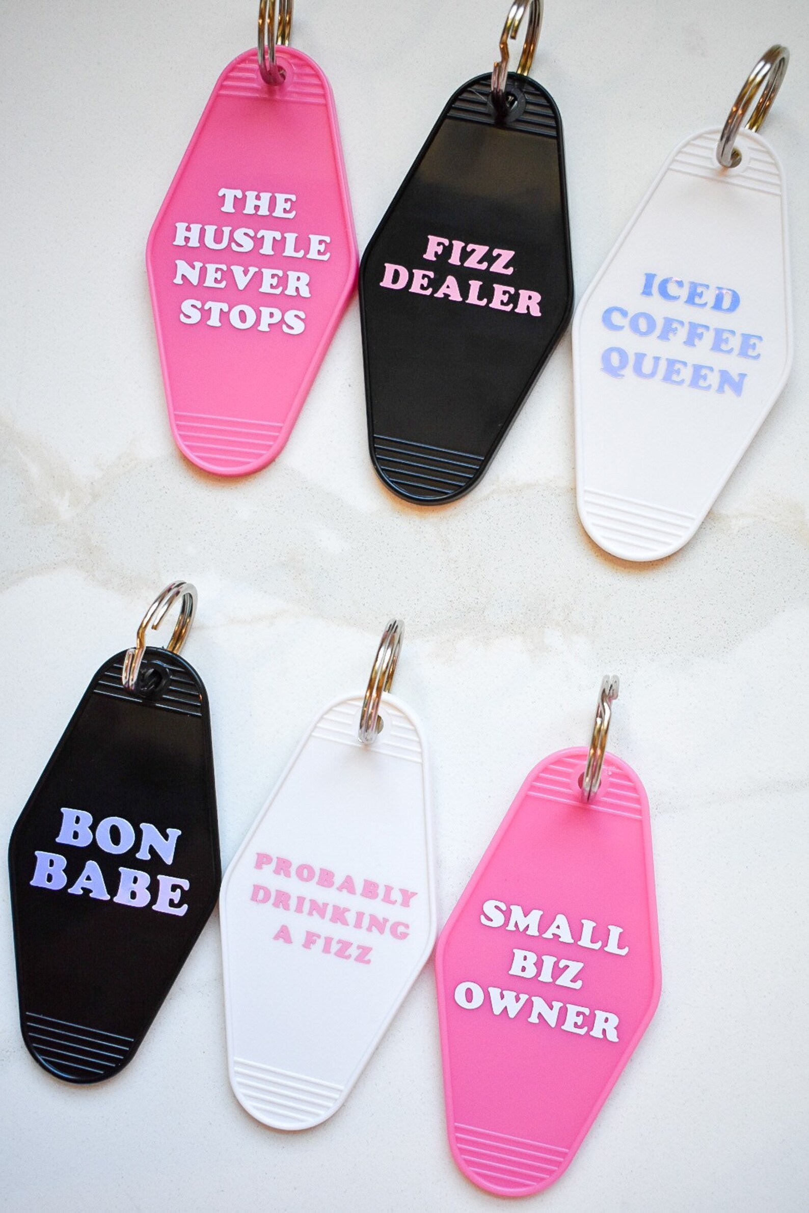 Custom Vintage Hotel Keychain Motel Keychain With Quote - Etsy