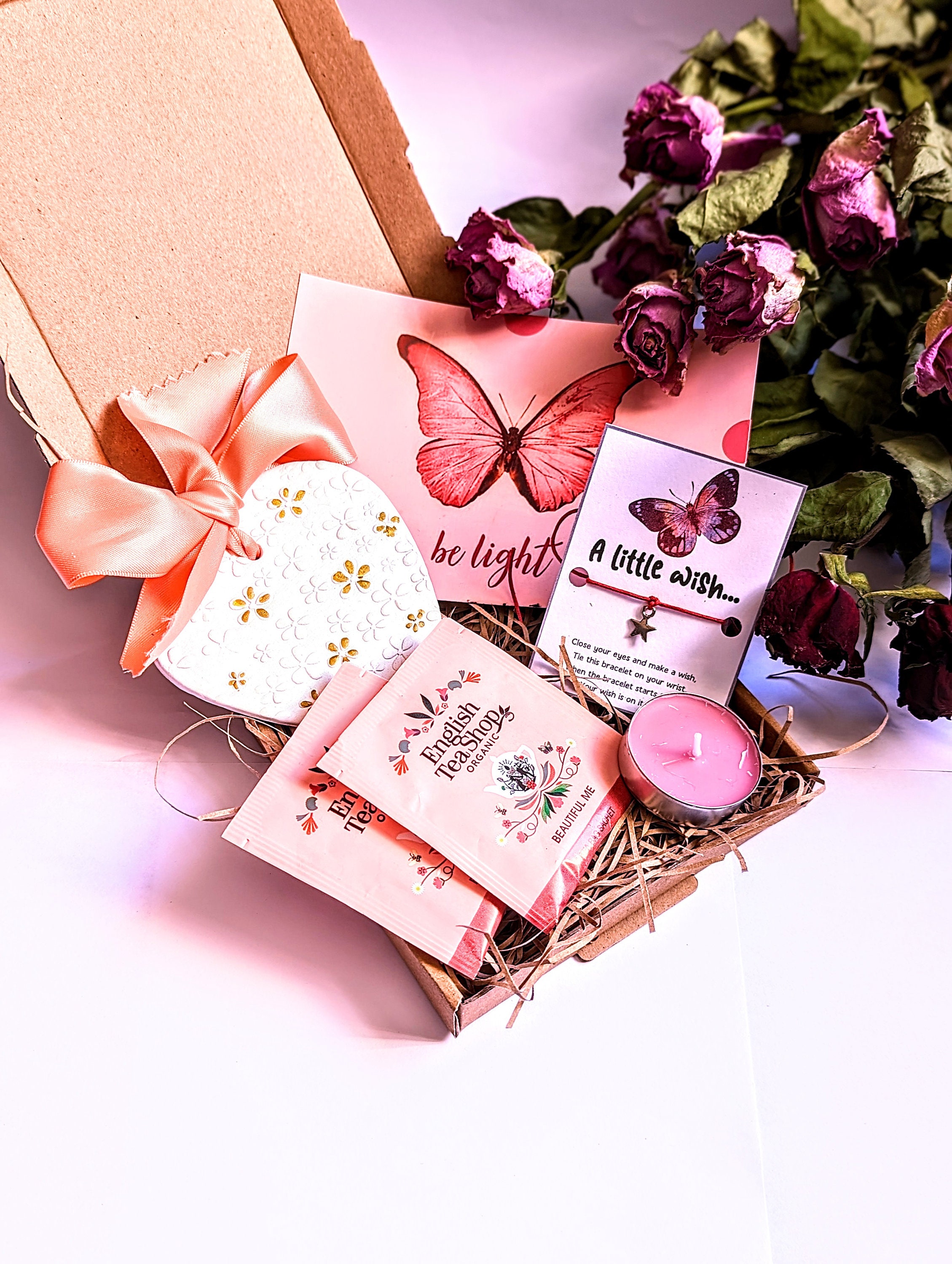 Handmade Letter Box, Pick Me Up, Thinking of You, Be...yourself Box ...