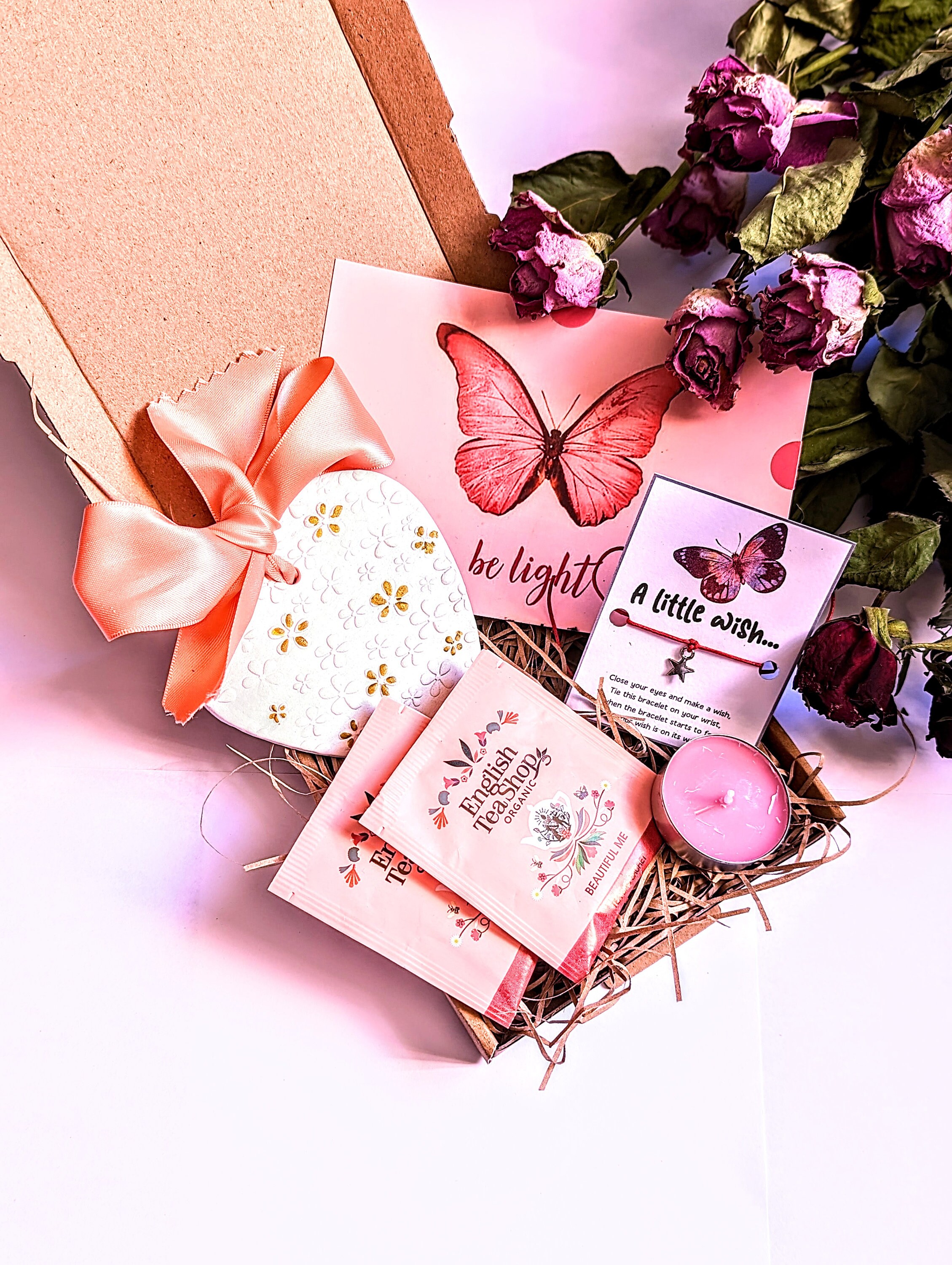 Handmade Letter Box, Pick Me Up, Thinking of You, Be...yourself Box ...