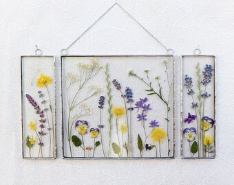 Pressed Flower Hanging Frame | Etsy