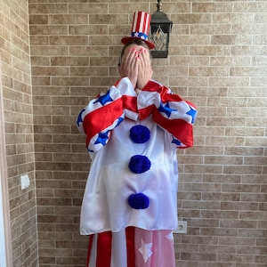 Captain Spaulding House Costume 1000 Corpses Clown Costume Halloween ...