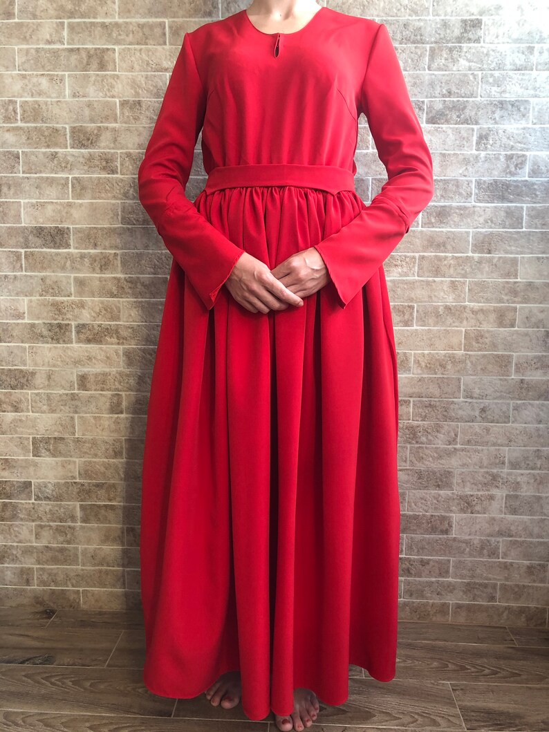 Handmaids tale costume cloak mask cap wings The Handmaids tale | Etsy