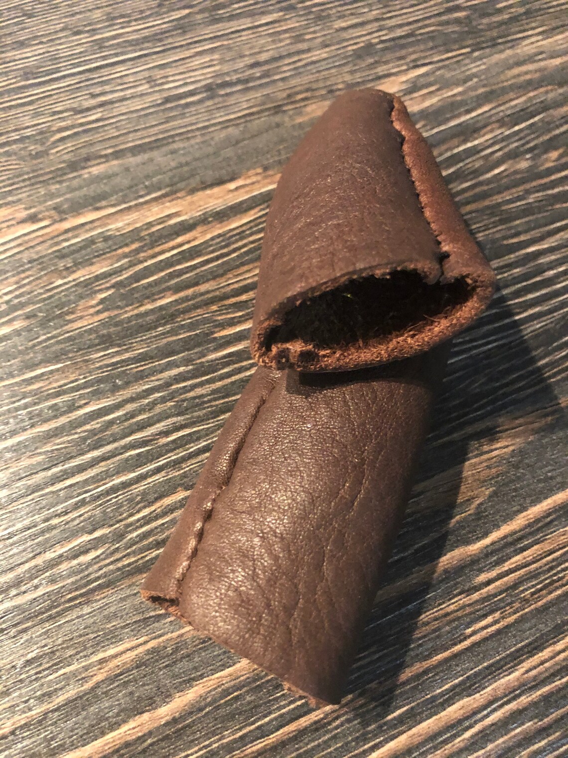 Soft Leather Finger protector Finger Thimble Thumb and Index | Etsy