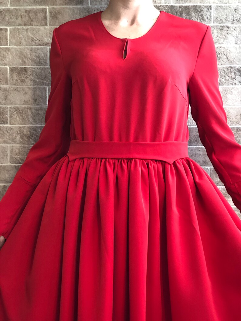 Handmaids Tale Dress the Handmaids Tale Costume Offred Dress - Etsy