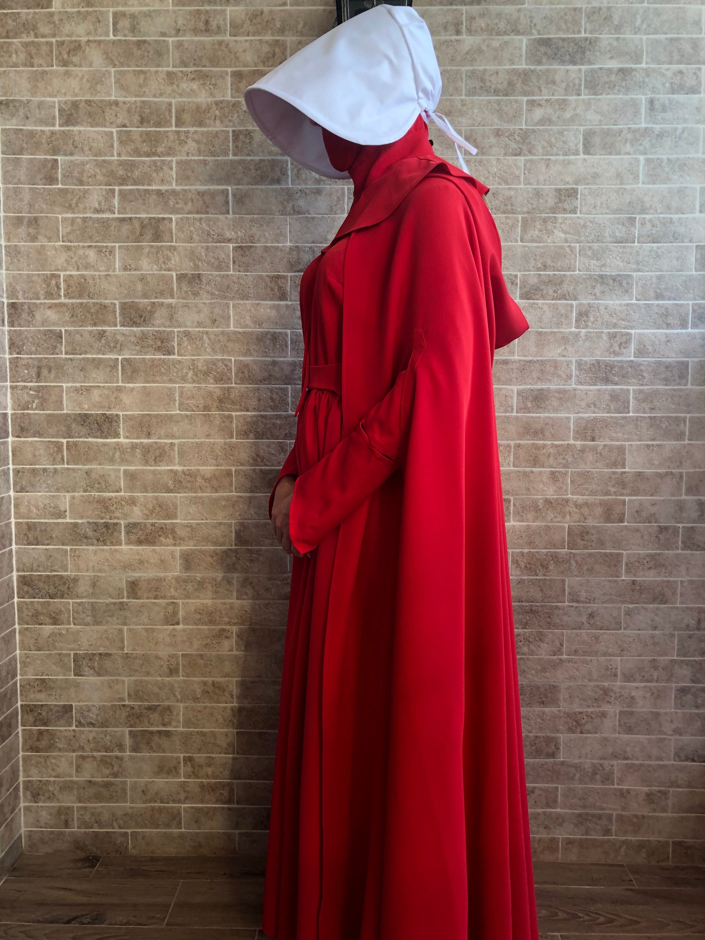 Handmaids Tale Costume Cloak Mask Cap Wings the Handmaids Tale - Etsy