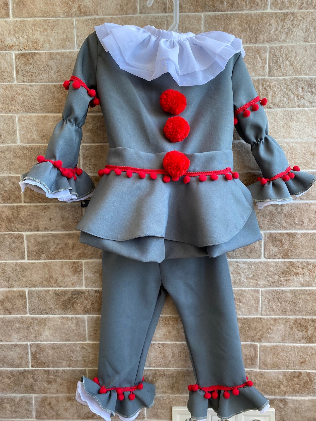 Pennywise Costume It Clown Costume Halloween Costumes Adult Toddler ...