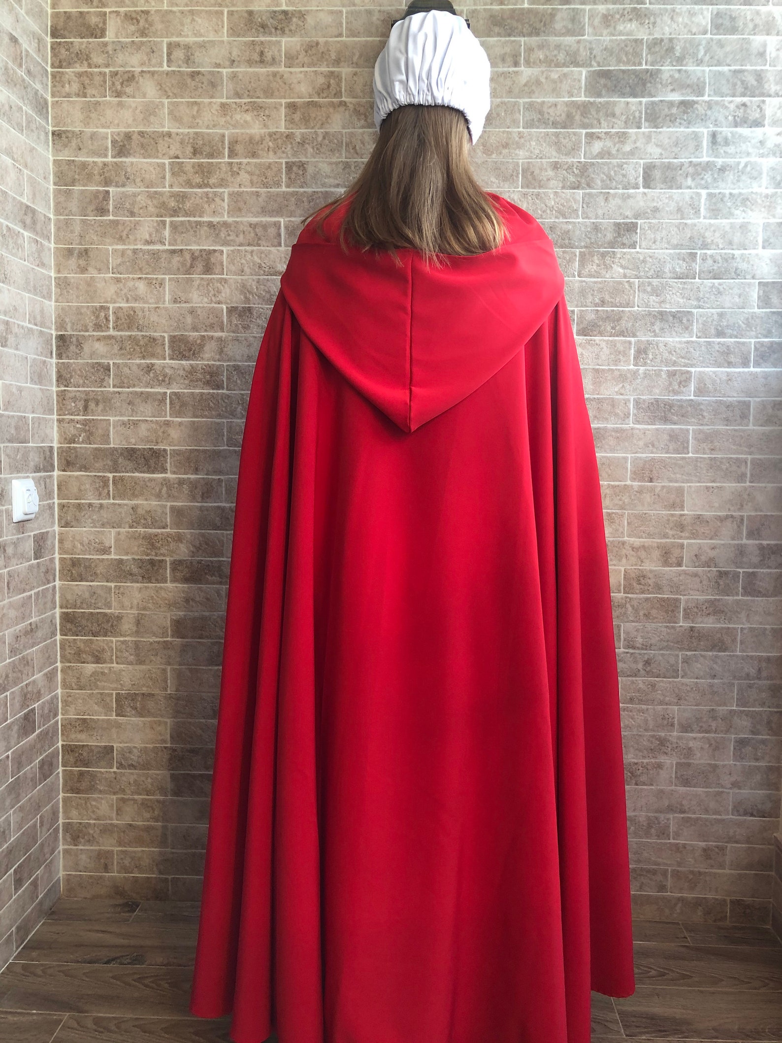Handmaids Tale Costume Cloak Mask Cap Wings the Handmaids Tale Costume ...