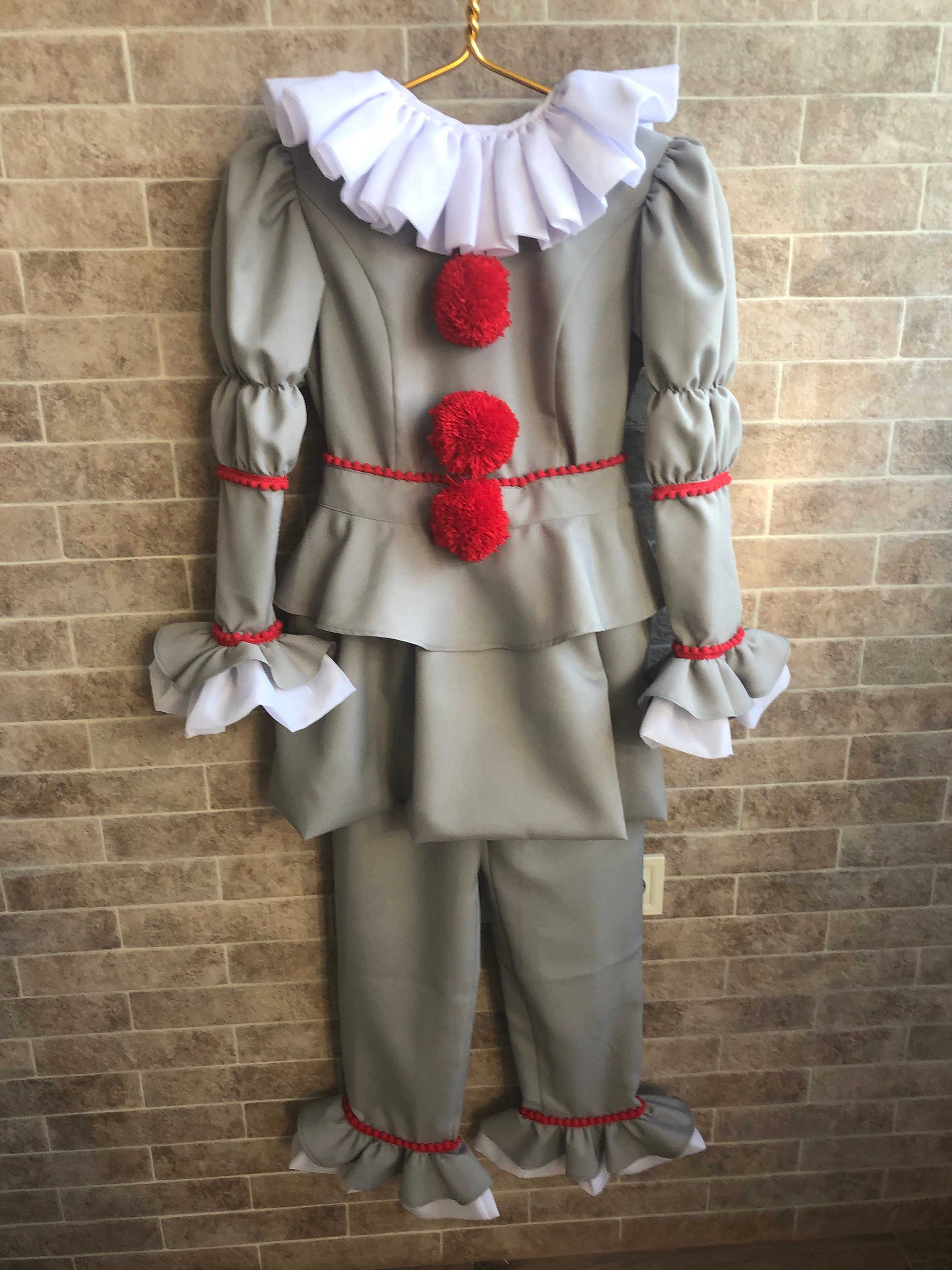 Pennywise costume It clown costume Halloween costumes adult | Etsy