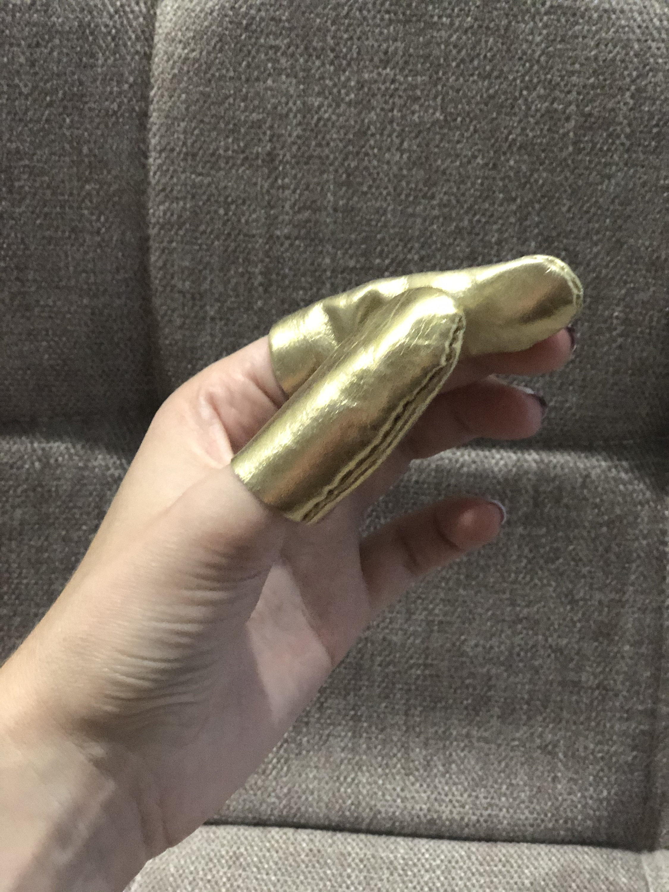 Soft Leather Finger protector Finger Thimble Thumb and Index | Etsy